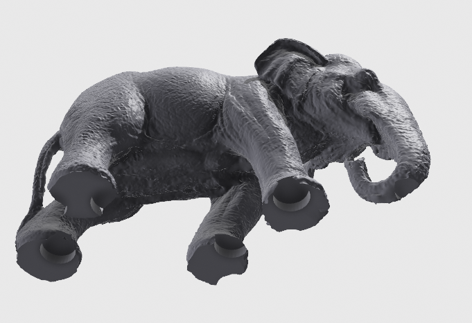 lego elephant by yoeij | Download free STL model | Printables.com