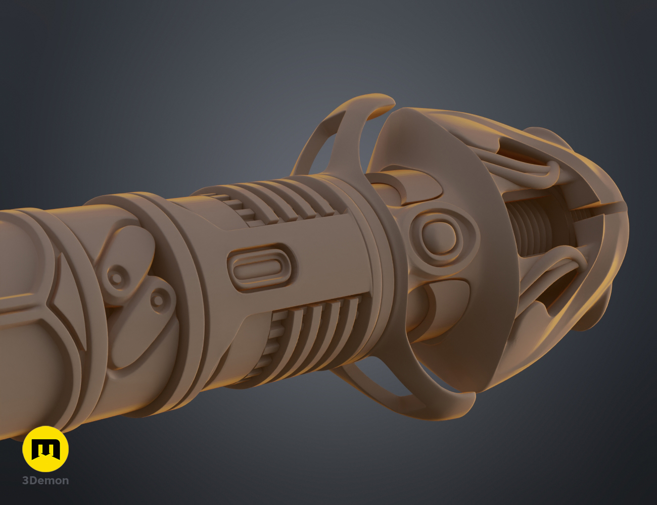 Dagan Gera's lightsaber by 3Demon | Download free STL model ...