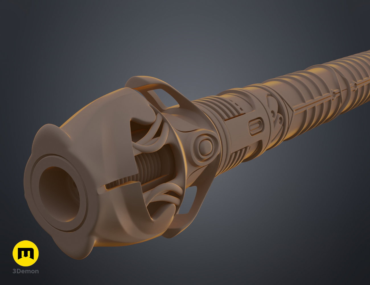 Dagan Gera's lightsaber by 3Demon | Download free STL model ...