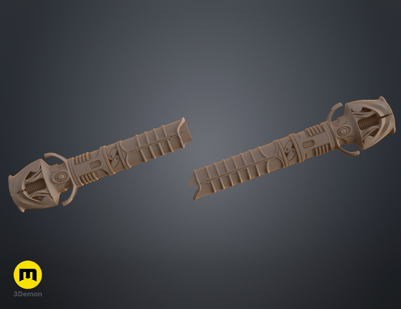 Dagan Gera's lightsaber by 3Demon | Download free STL model ...