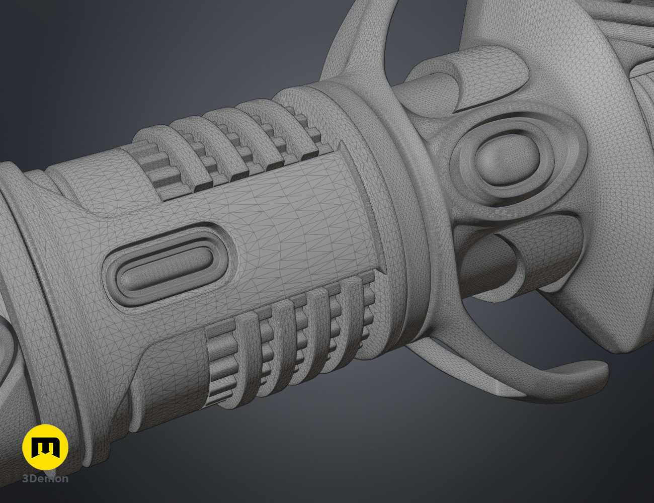 Dagan Gera's lightsaber by 3Demon | Download free STL model ...