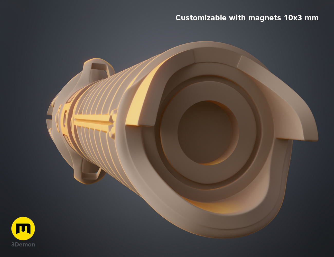 Dagan Gera's lightsaber by 3Demon | Download free STL model ...