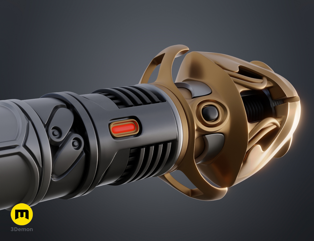 Dagan Gera's lightsaber by 3Demon | Download free STL model ...