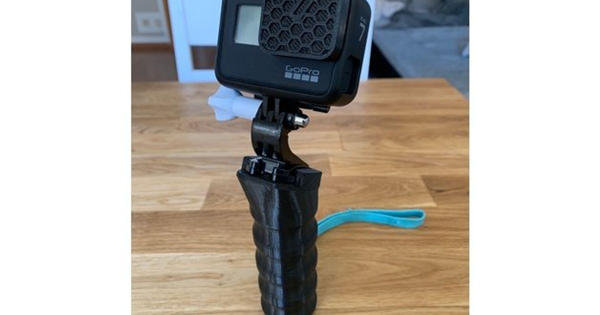 GoPro Handle SwingArm [GoPro Griff Schwenkanschluss] Remixed by Henne ...