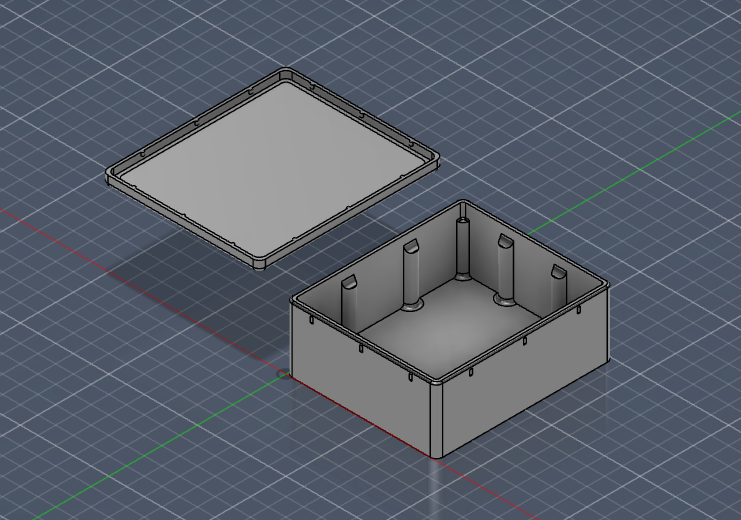 Box/Switchbox with clip-in lid by M B | Download free STL model ...