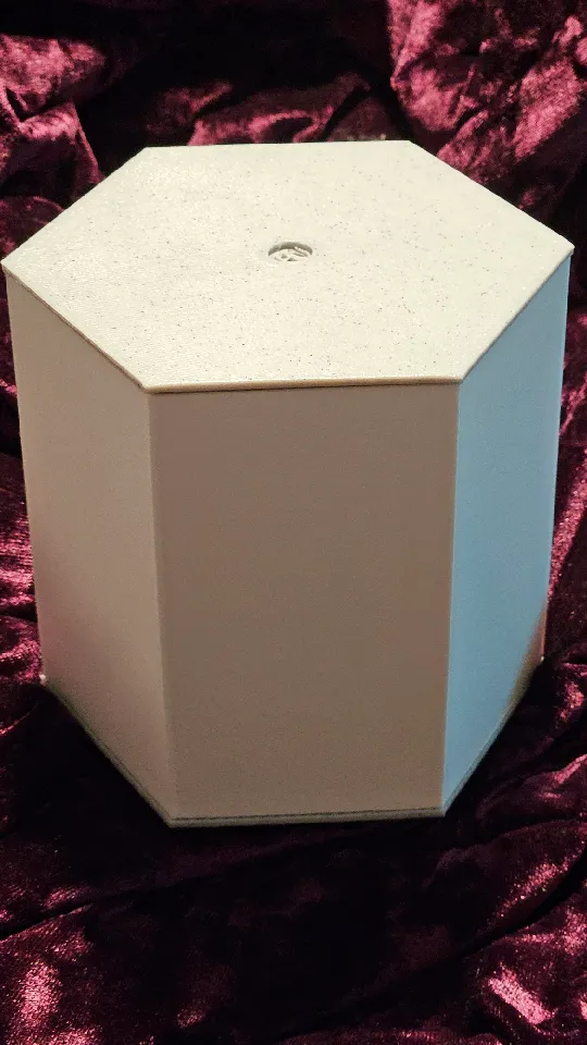 Hexagon Tilt Lamp by Alien3D | Download free STL model | Printables.com