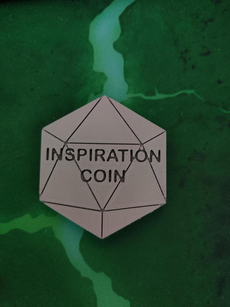Inspiration Coin by Baxurion | Download free STL model | Printables.com