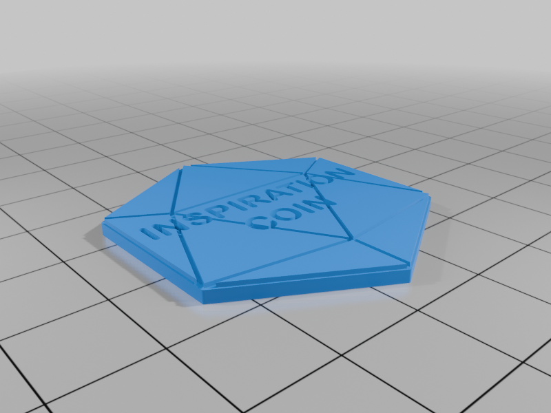 Inspiration Coin by Baxurion | Download free STL model | Printables.com