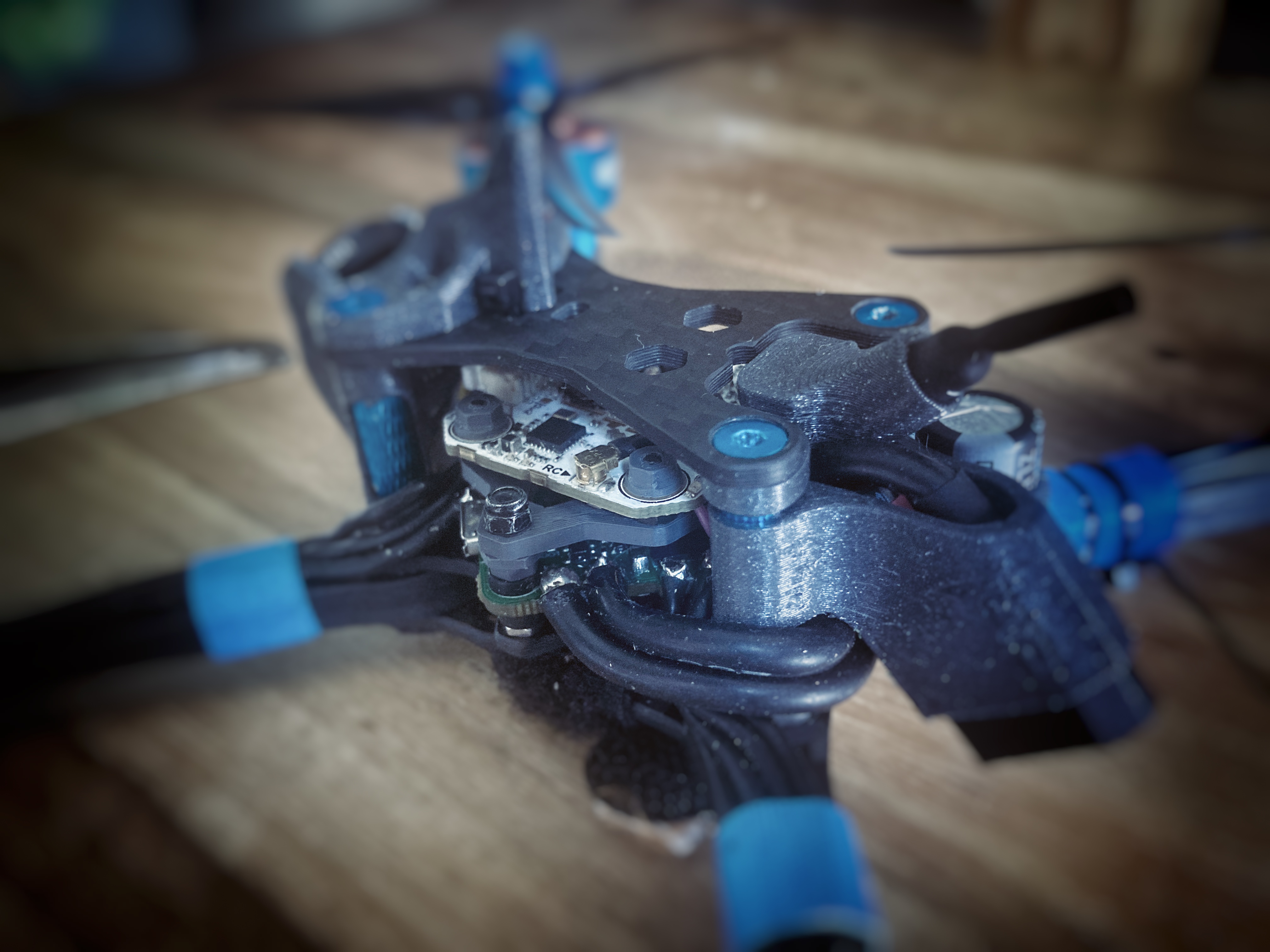 N8mare FPV Race Frame by prin2workx | Download free STL model ...