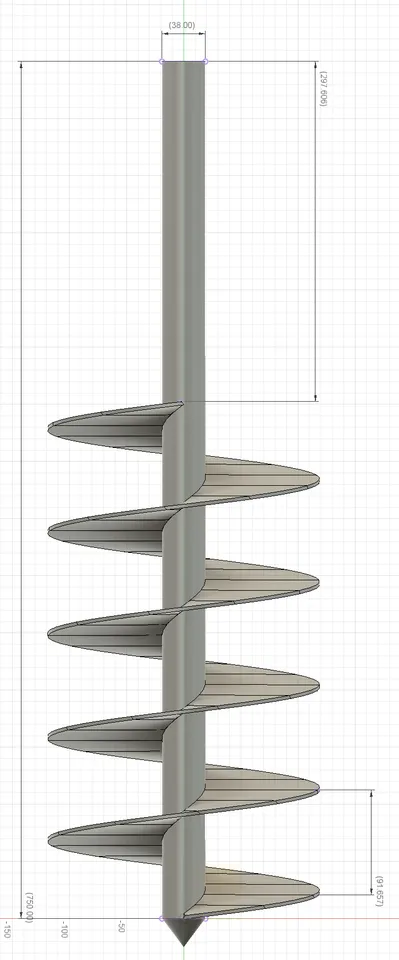 Auger by ClickDaHouseCat | Download free STL model | Printables.com