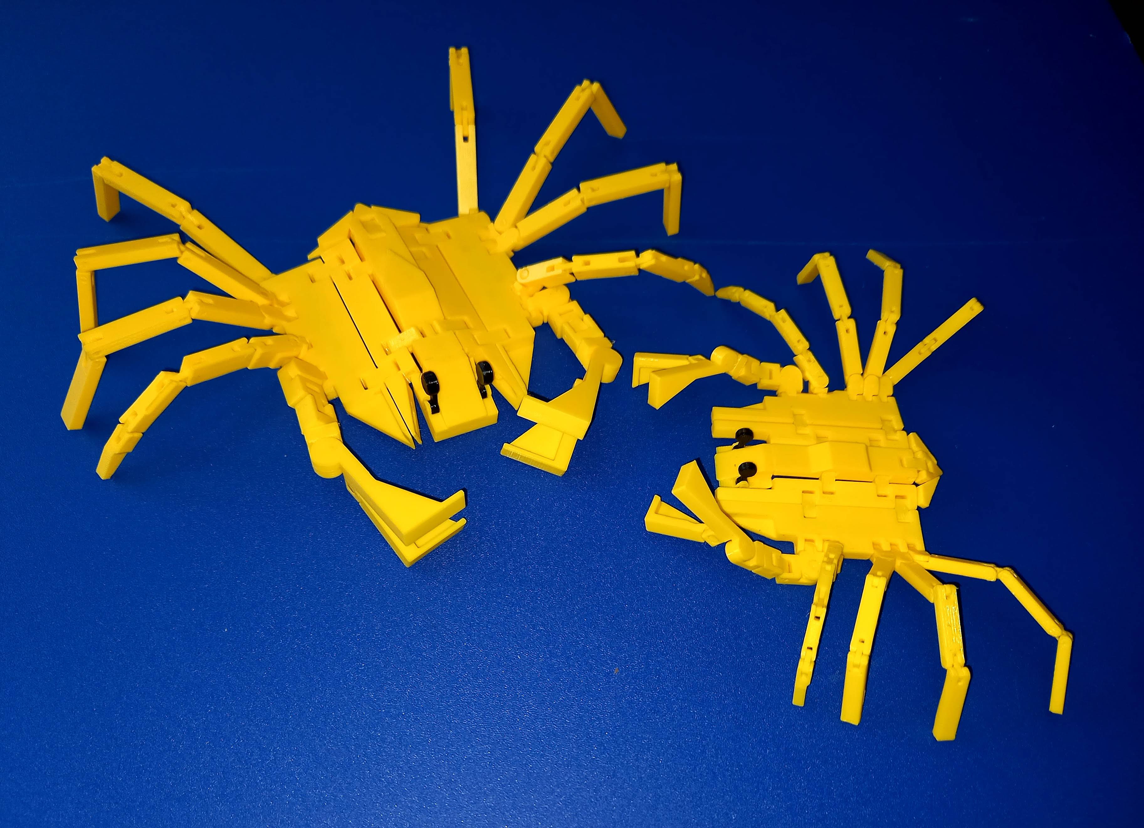 Písmeno F krab 80max by Honzal | Download free STL model | Printables.com