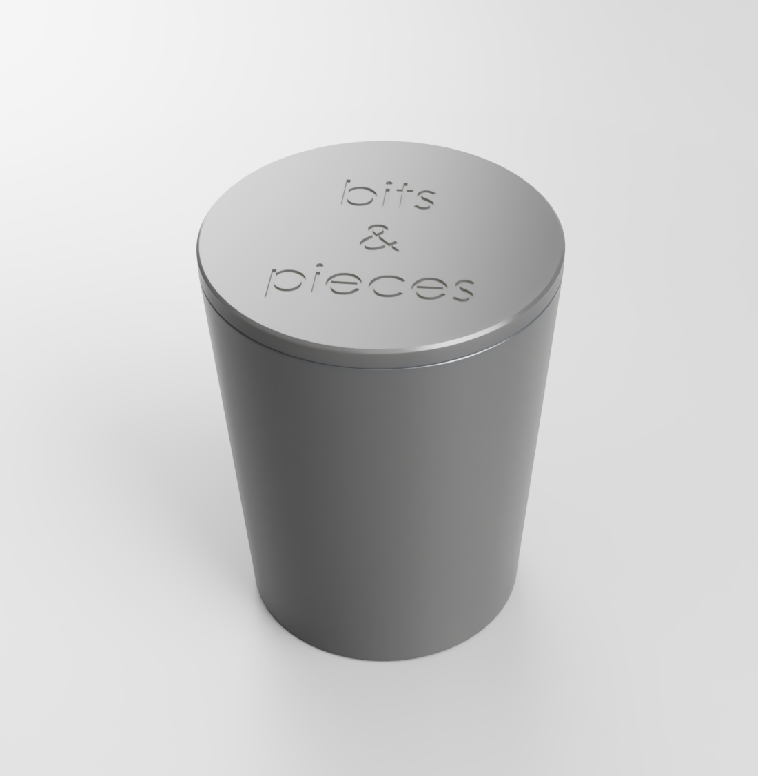 Small table bin - bits & pieces by SEB | Download free STL model ...