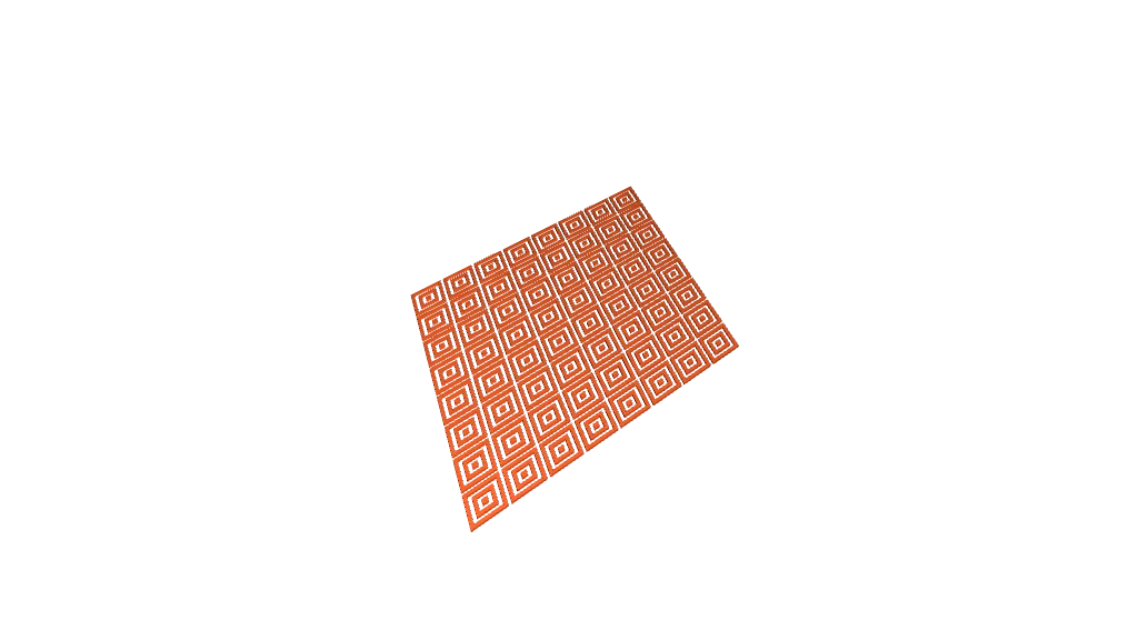 Rhombus on fabric by B Jay | Download free STL model | Printables.com