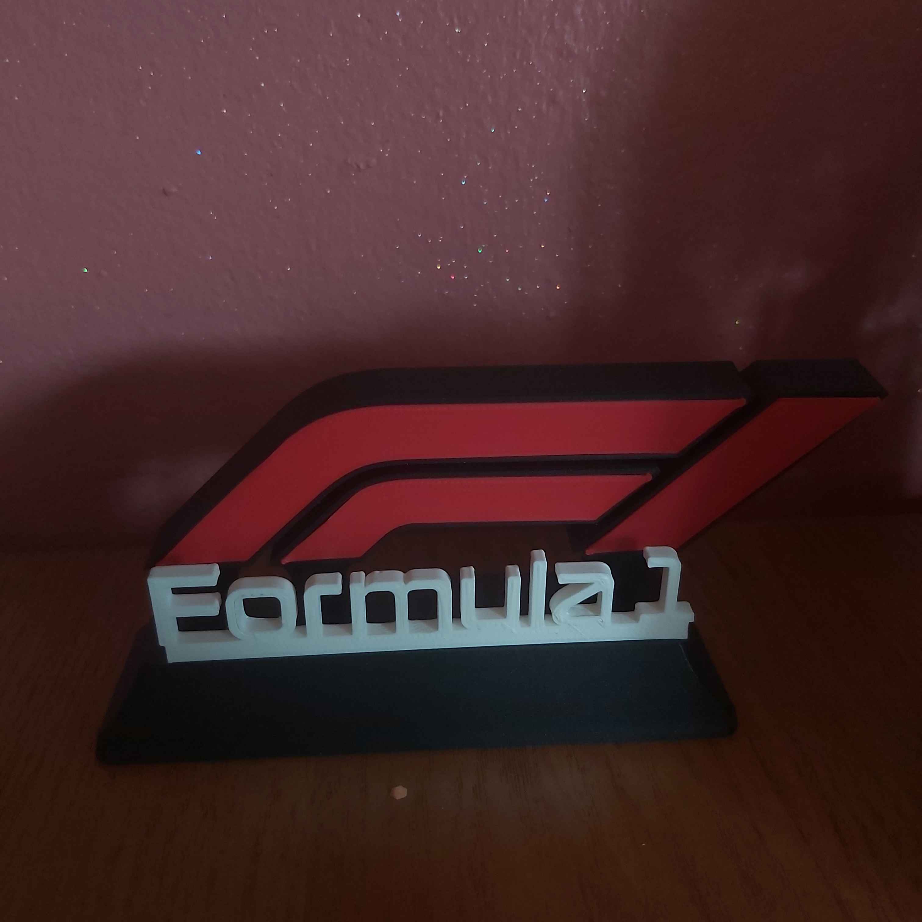 Formula 1 LED LIGHT logo stand by Baaalzy | Download free STL model ...