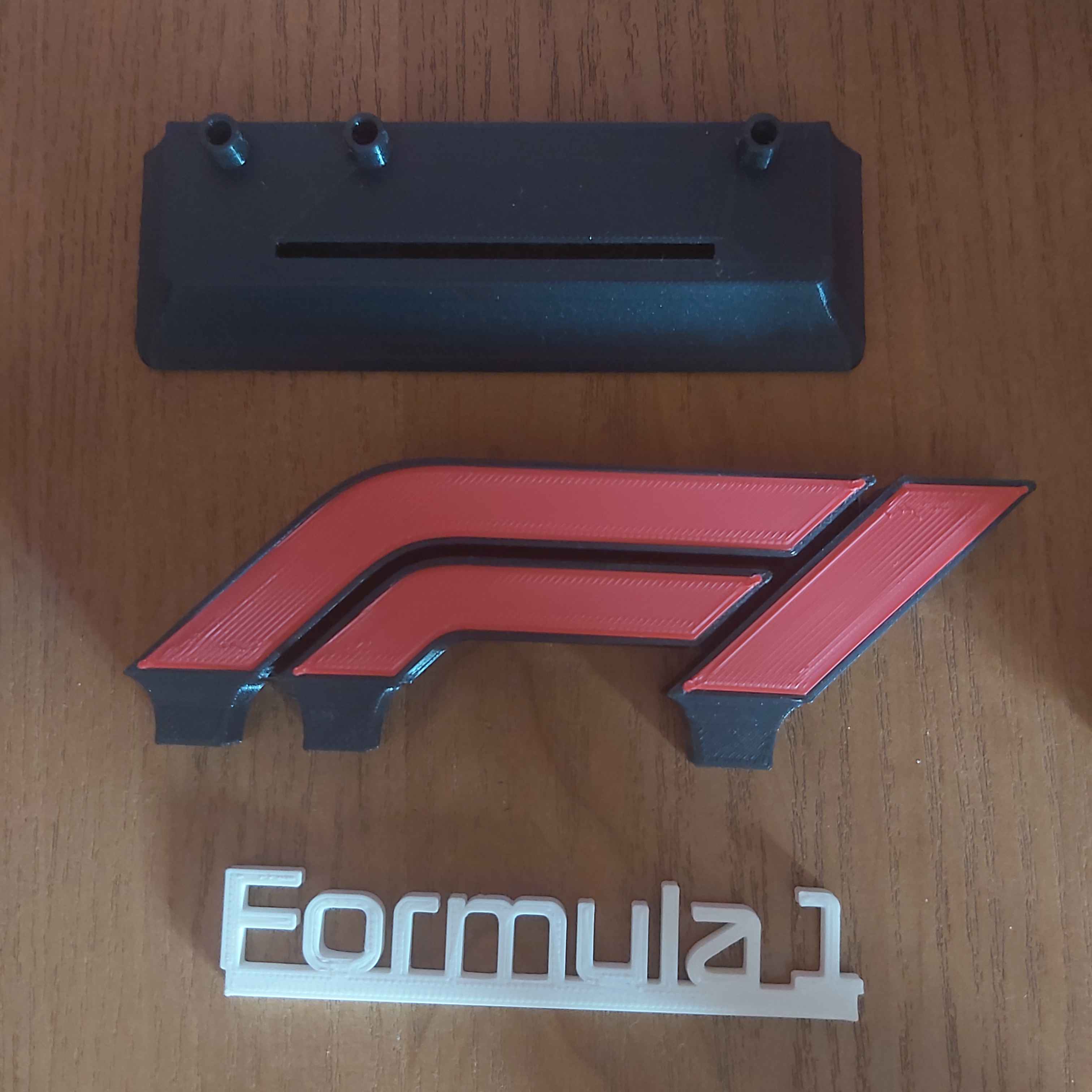 Formula 1 LED LIGHT logo stand by Baaalzy | Download free STL model ...