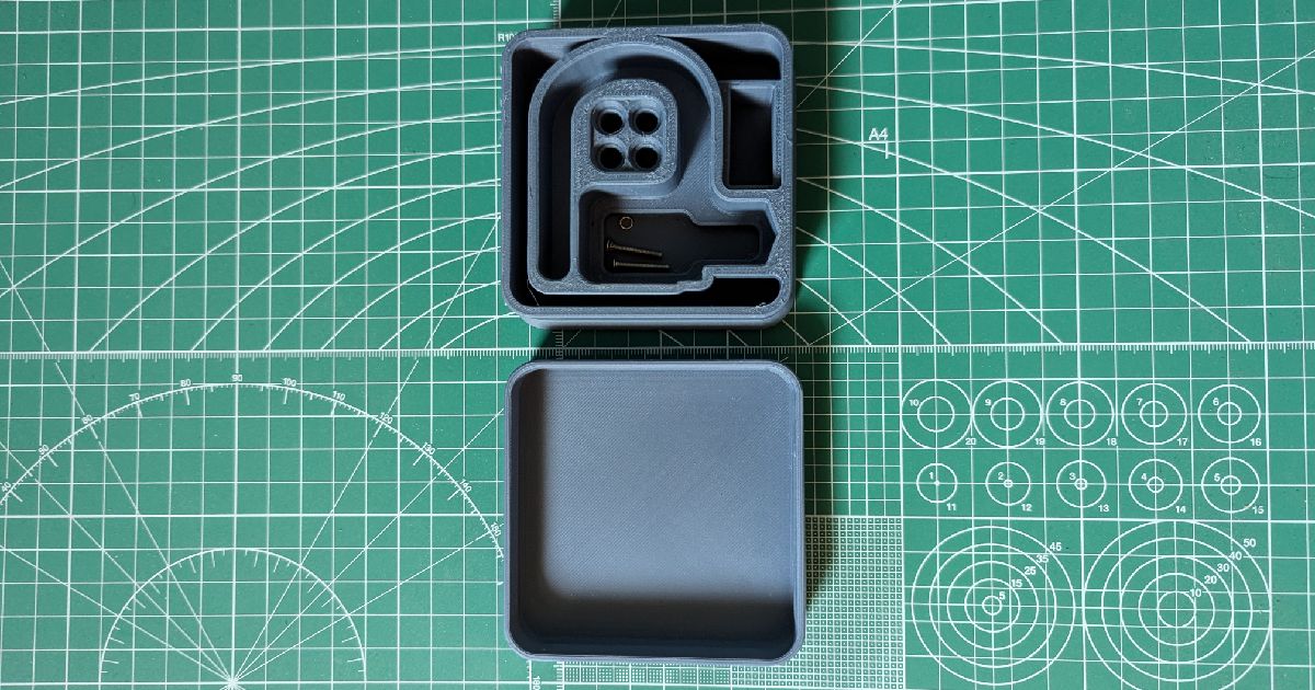 Remixed "Box for Qidi X-Max 3 Hotend" Extended version by Zoltán Sipos ...