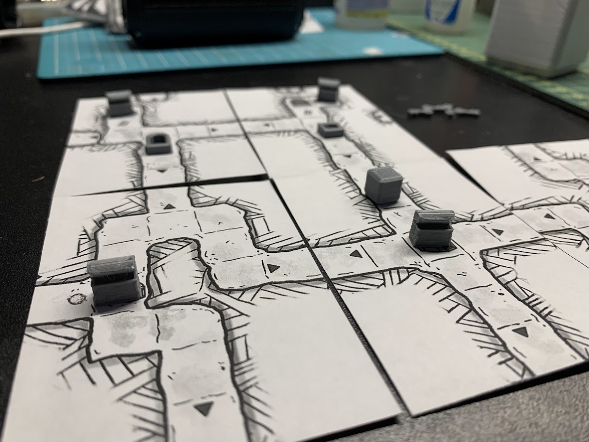 "Cube Markers" for Board Games - Easy Print - Various Sizes by EduOzzy ...