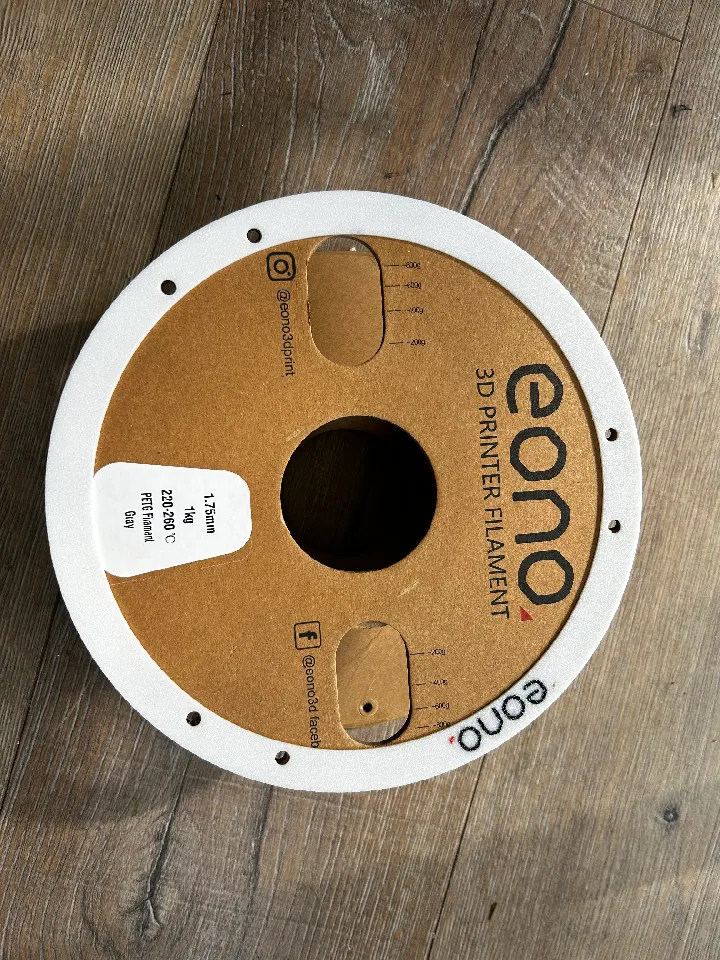 Eono Cardboard Spool Edge with aligned holes by jattie | Download free STL model | Printables.com