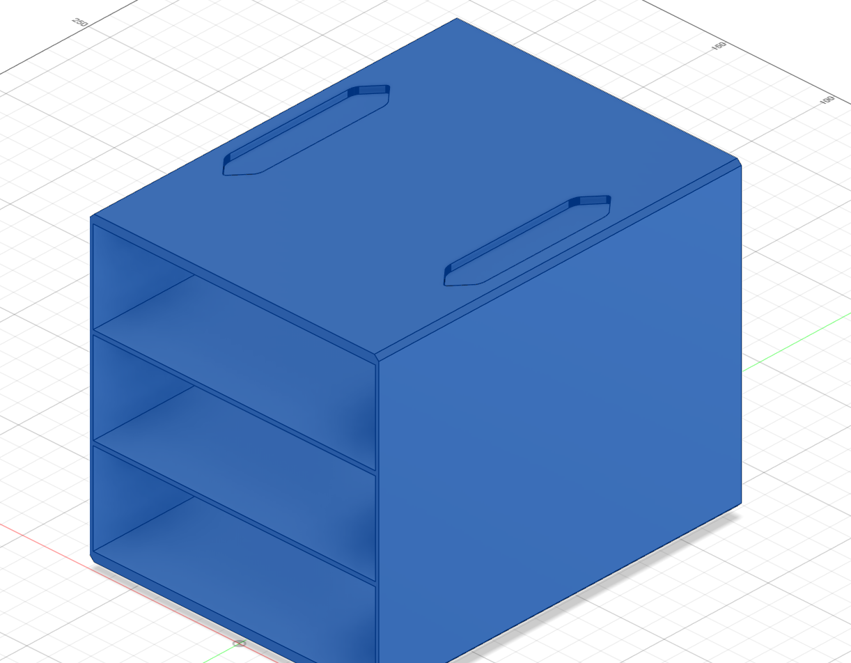Gridfinity Modular Drawer System 4x3 by Krisoll | Download free STL ...