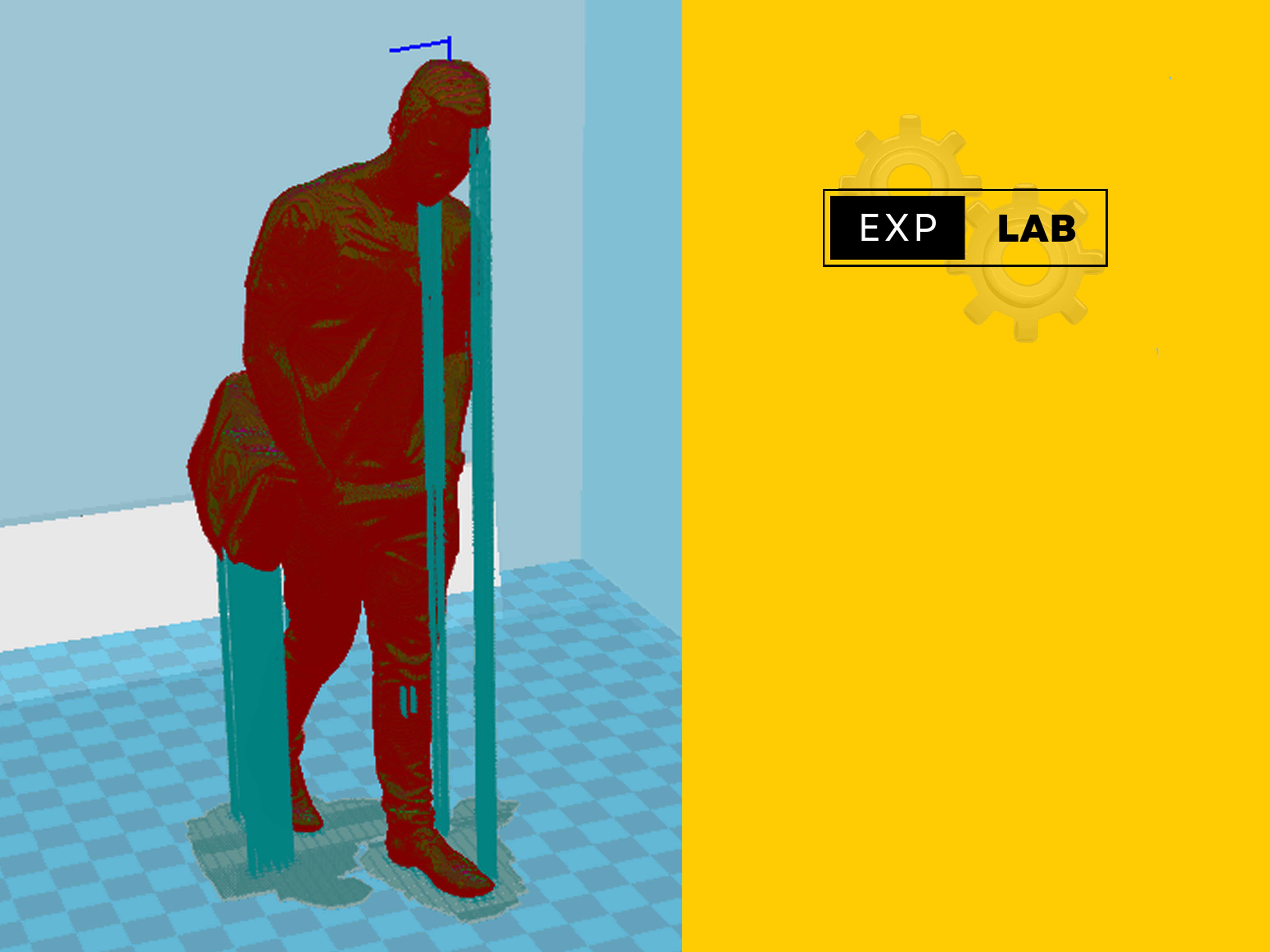 young man by Exp-lab | Download free STL model | Printables.com