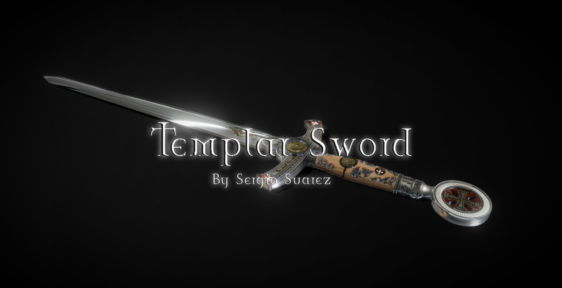 TEMPLAR SWORD by Sergio Suárez | Download free STL model | Printables.com