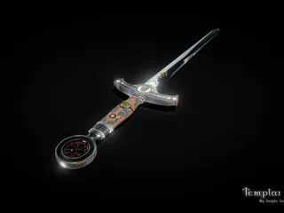 TEMPLAR SWORD by Sergio Suárez | Download free STL model | Printables.com