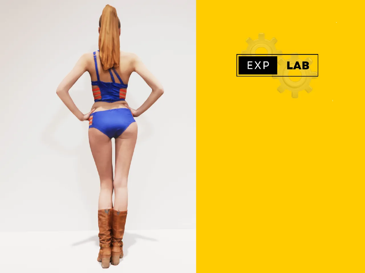 woman in boots by Exp-lab | Download free STL model | Printables.com