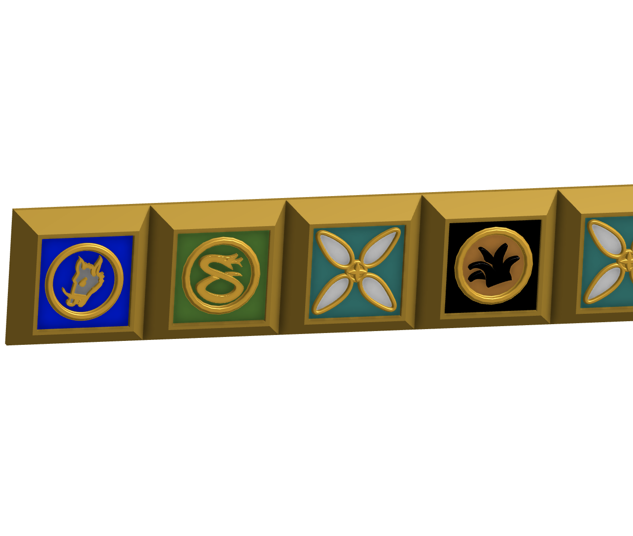 Amtgard Award Belt Flags Knightly Medieval Plaque Belt by rmwphd ...