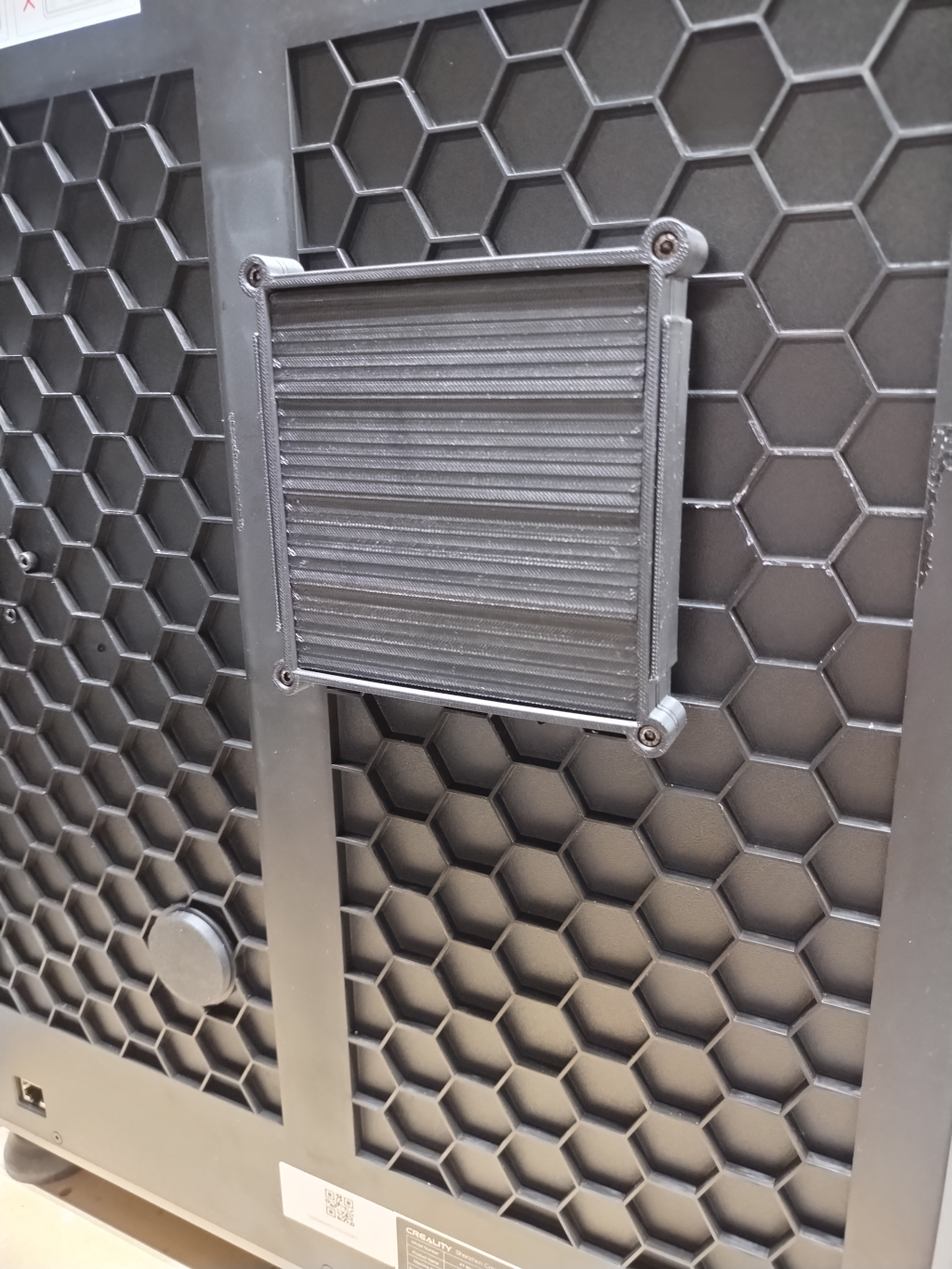 Chamber Fan Louver for Creality K1 Max von Black Horse Designs ...