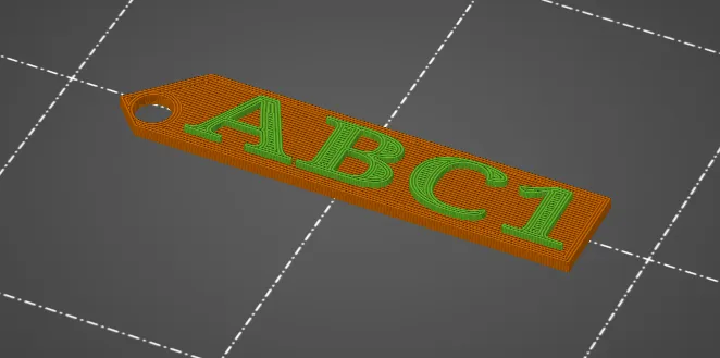 Fully Customizable Key Chain by Mr.Green | Download free STL model ...