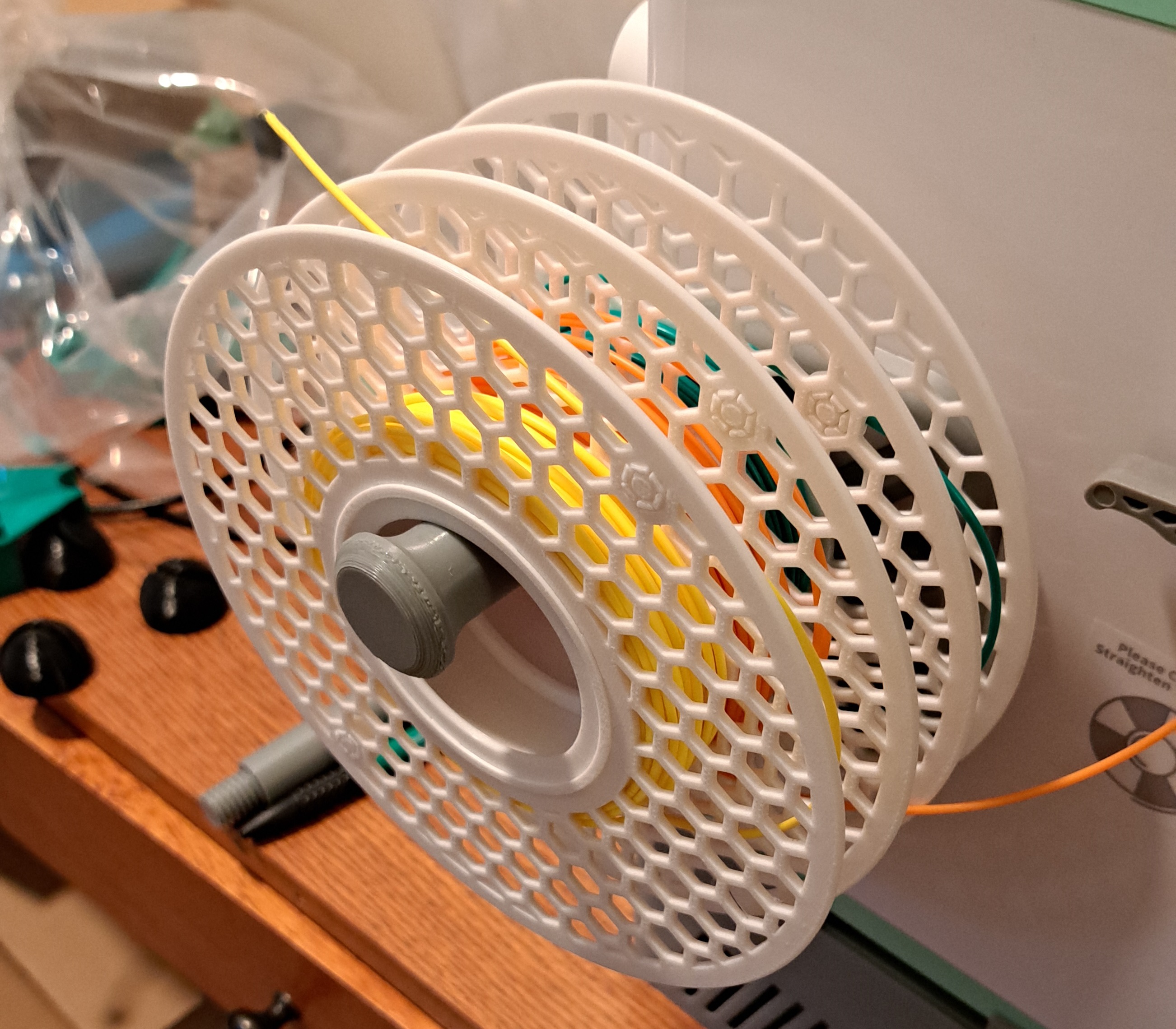 Multi-Filament Small Spool by klchidester7 | Download free STL model ...