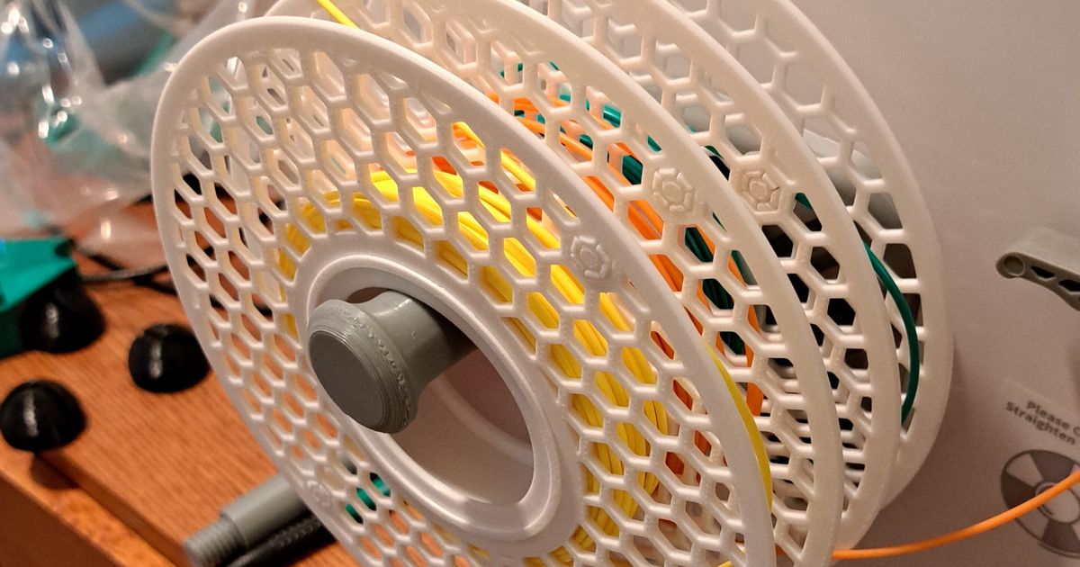 Multi-Filament Small Spool by klchidester7 | Download free STL model ...