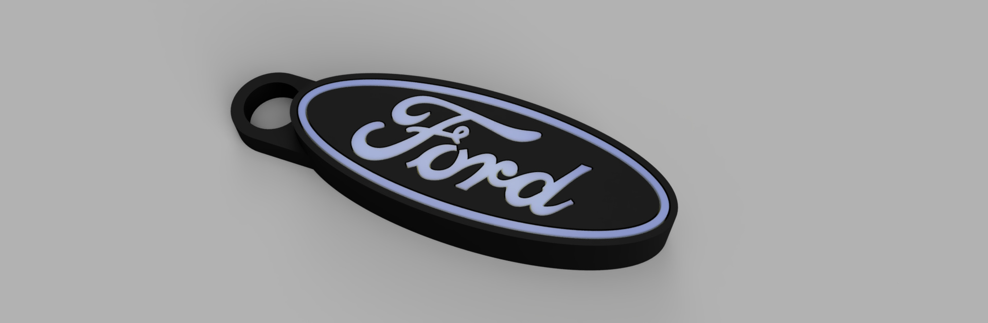 ford keychain by AntC0l | Download free STL model | Printables.com