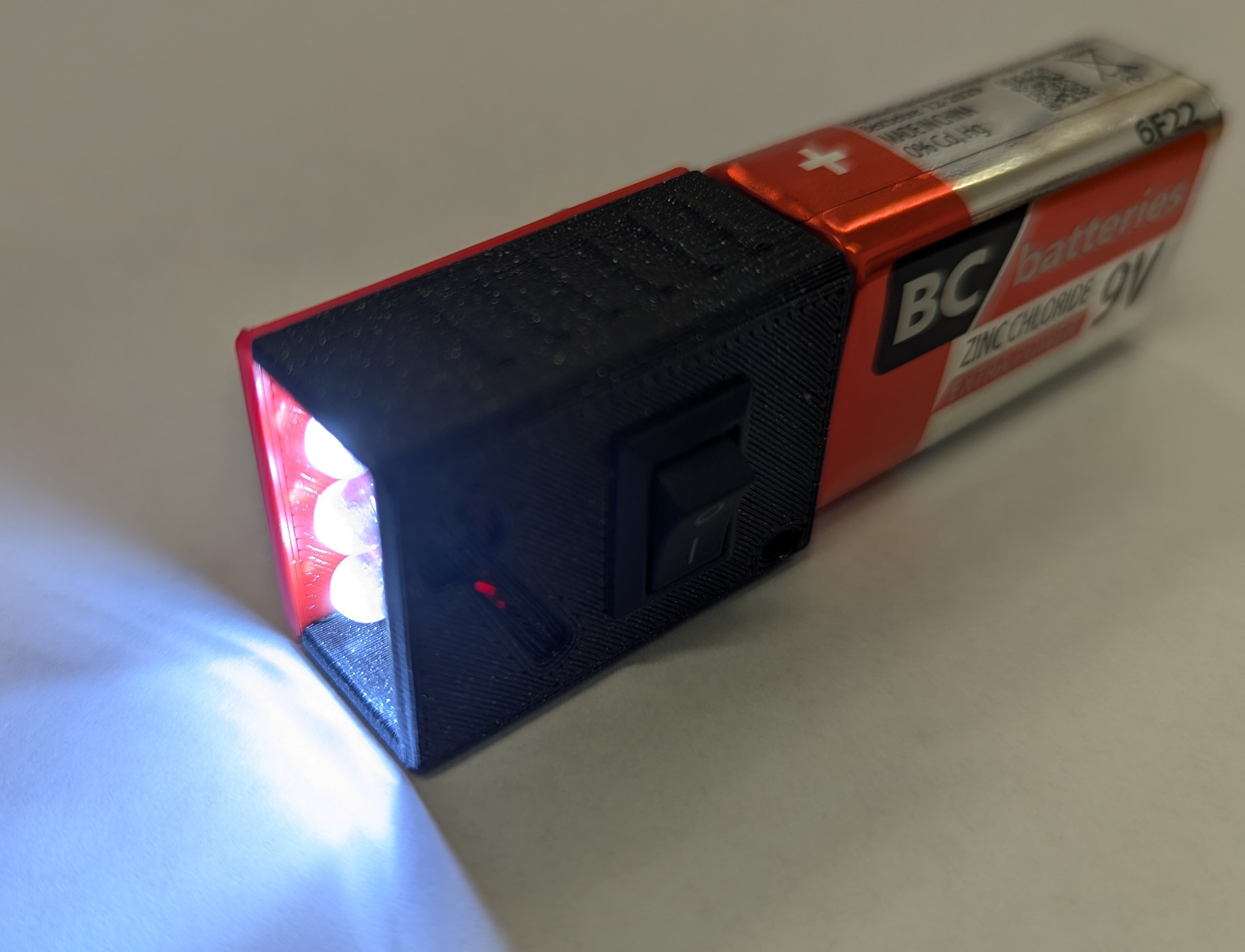 Flashlight LED 9V by Automotive vocational school Brno | Download free ...
