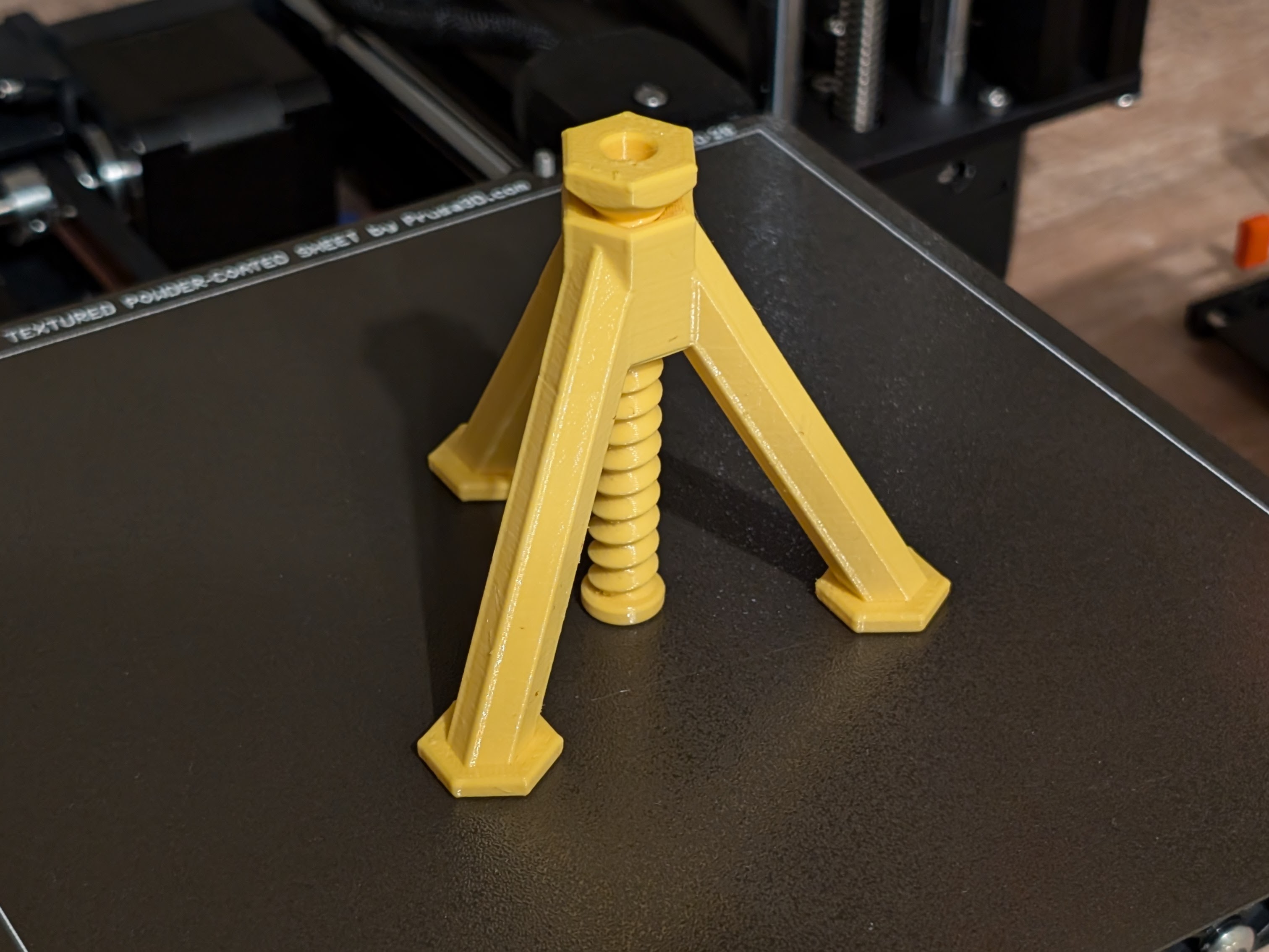 Hex-stand / tripod (print in place) by PRINTER | Download free STL ...
