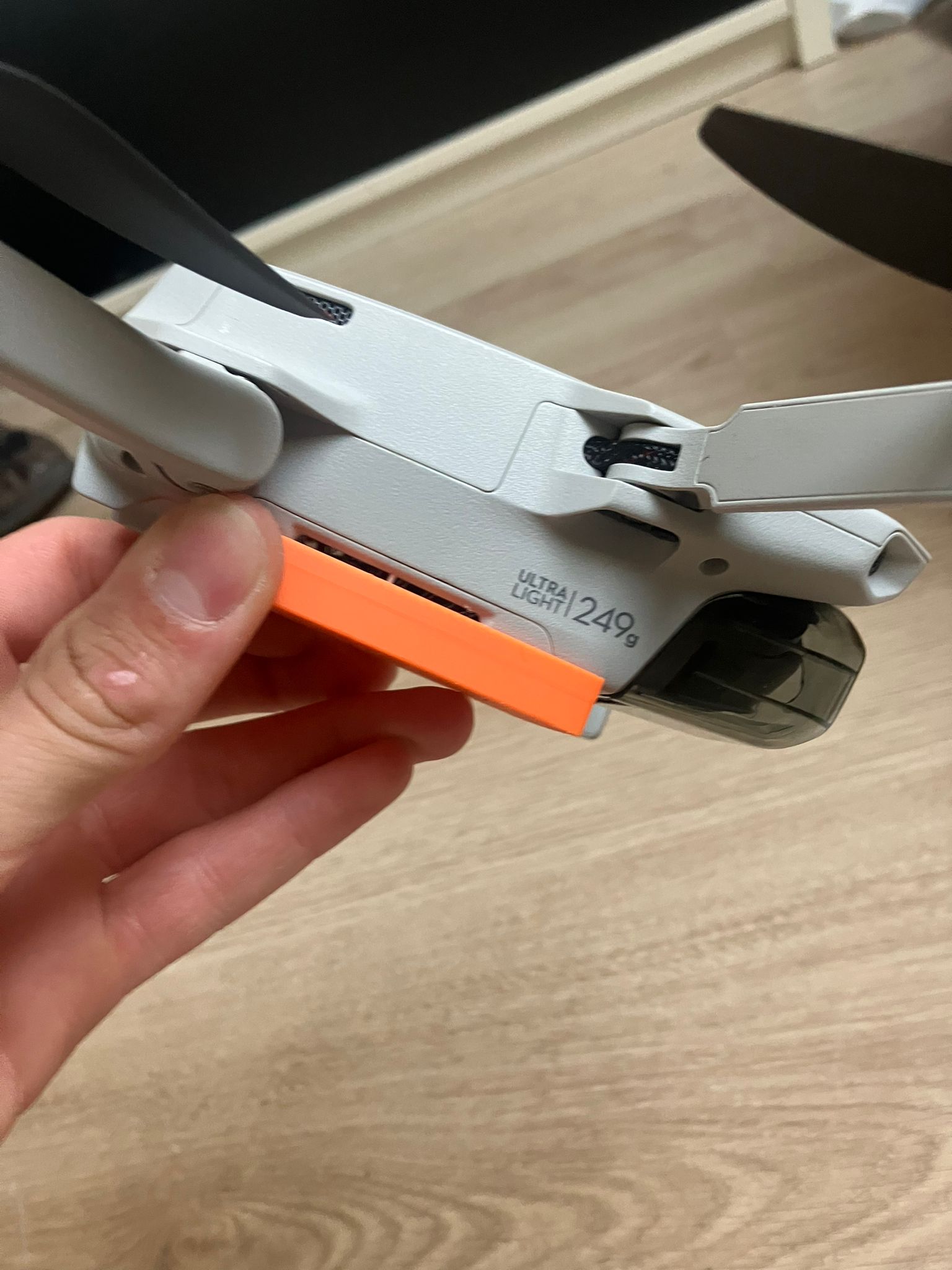 Dji mini 2 holder by kip | Download free STL model | Printables.com