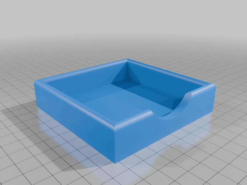 Post it note tray by R0ebot07 | Download free STL model | Printables.com