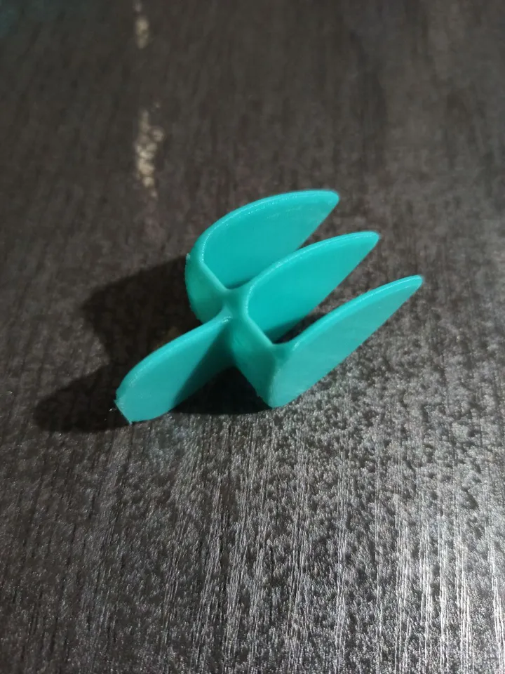 Triple guitar pick by Rockbusker | Download free STL model | Printables.com