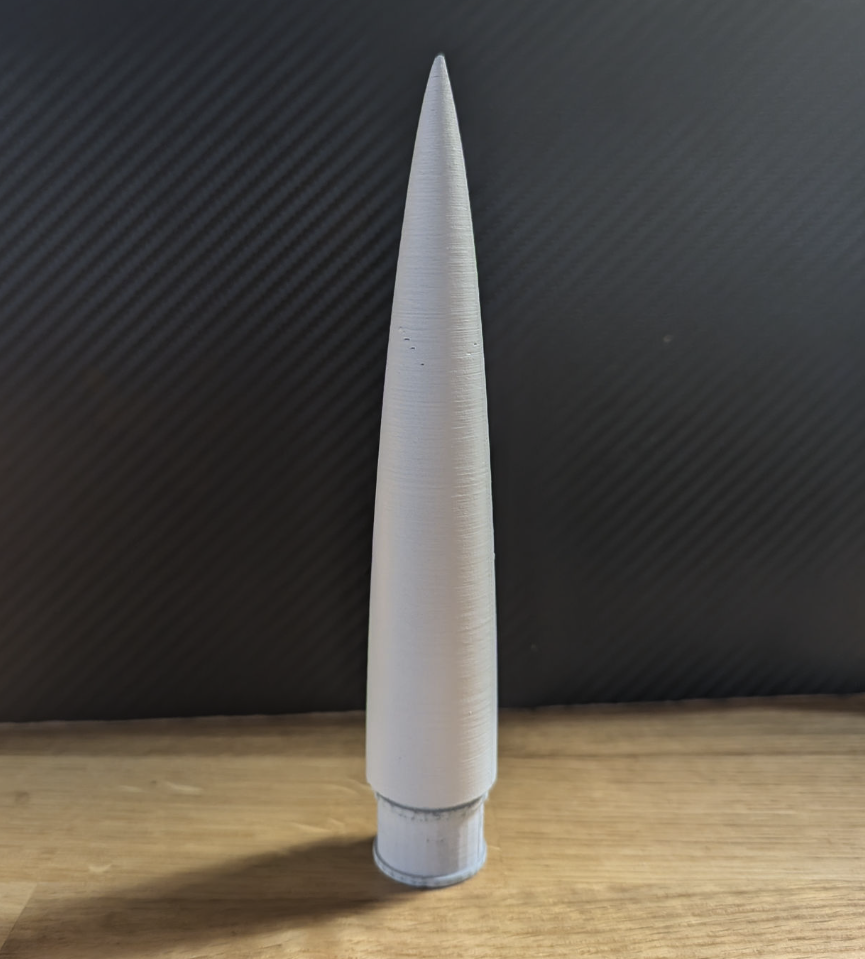 Model Rocket Nose Cone // Parametric by JohnHawley | Download free STL ...
