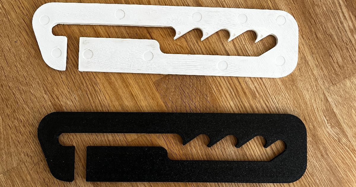 Spa Jet Pillow Rail DIM01510-607G by Nordfpv | Download free STL model ...