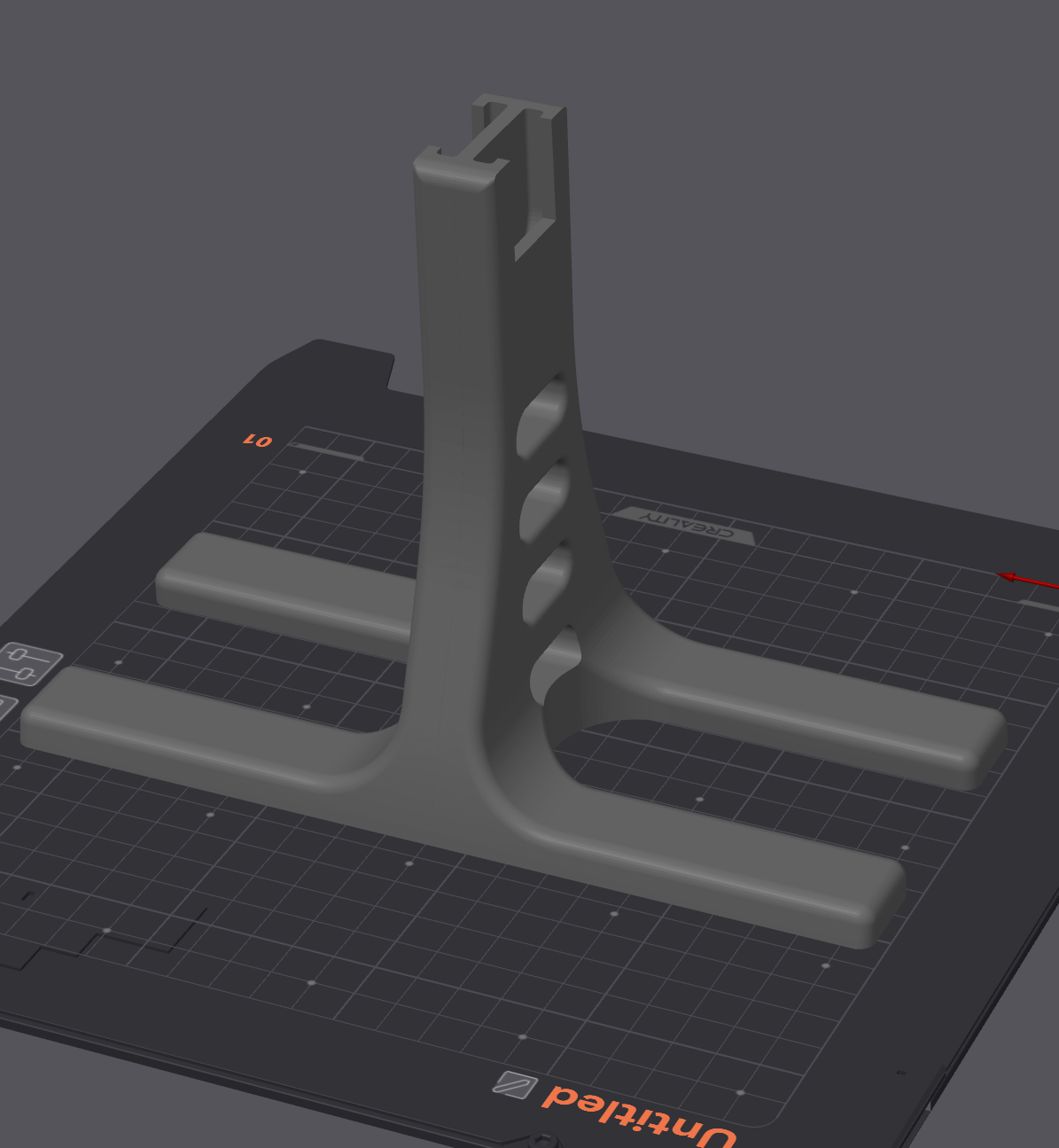 Compact Double Filament Stand for standard sized print beds. by ...
