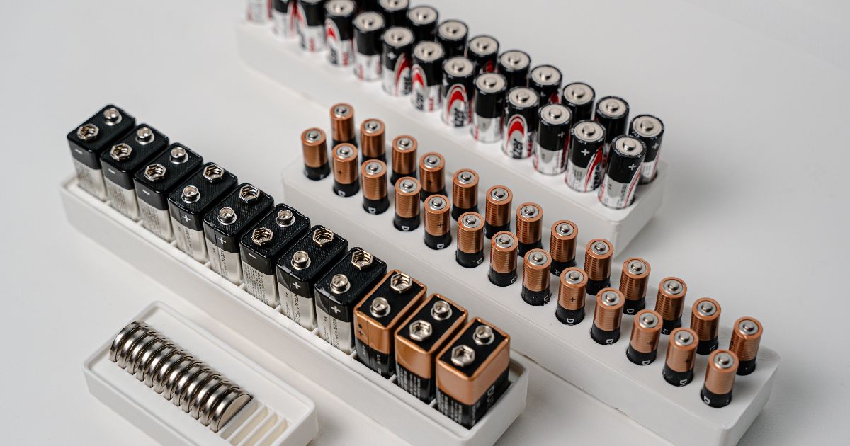 Gridfinity - Battery Holders por Sebacho9 | Descargar modelo STL ...