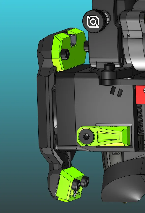 3DO nozzle cam V2 setup for Ratrig toolhead VC4 VC3.1 and EVA 3 by DJ ...