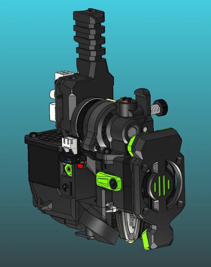 3DO nozzle cam V2 setup for Ratrig toolhead VC4 VC3.1 and EVA 3 by DJ ...