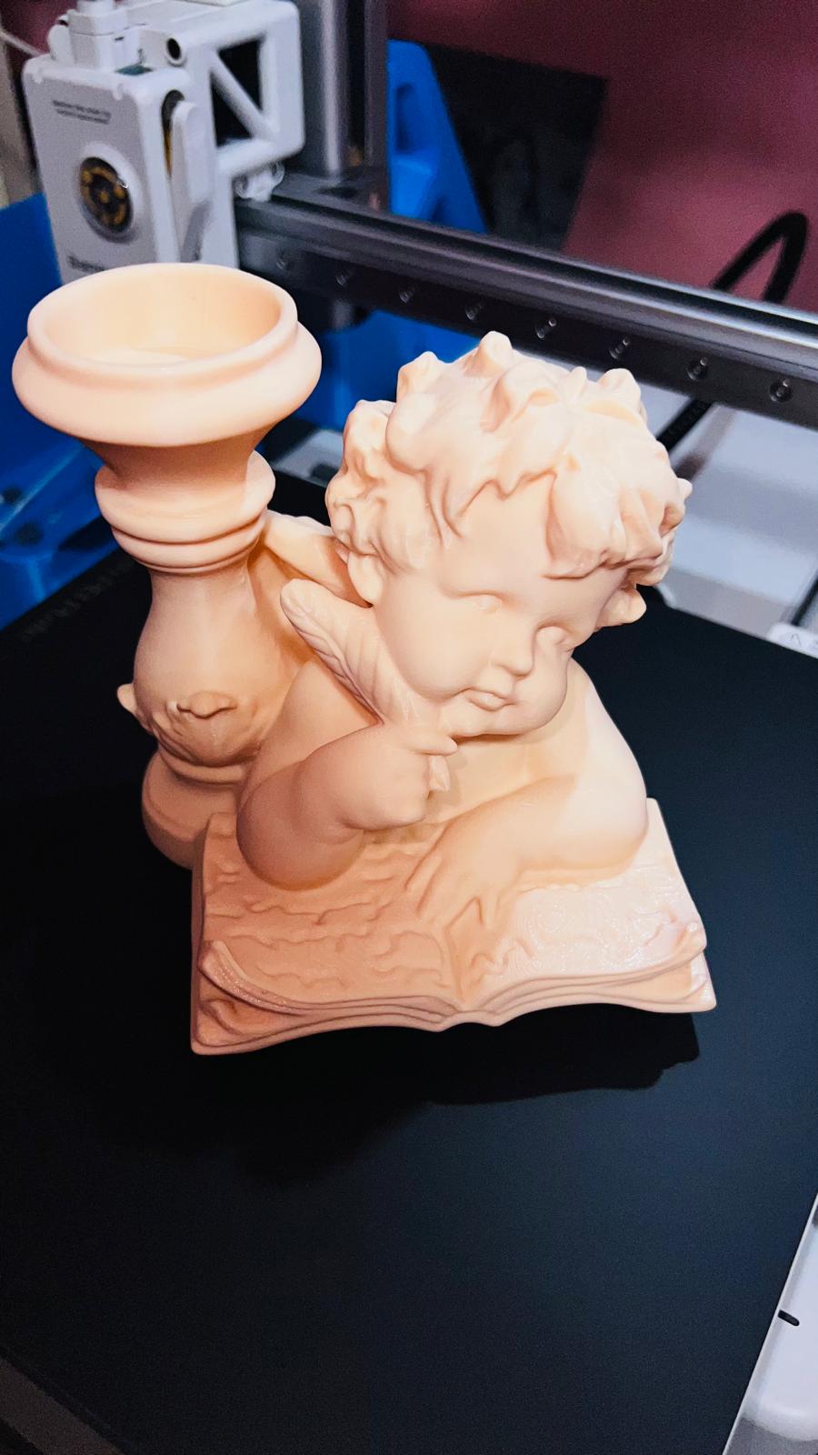 Angel Candle Holder by 3dpaintig | Download free STL model | Printables.com
