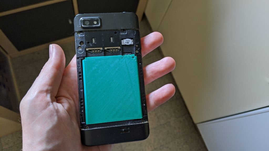 Fairphone 1 Fake Battery by dbrgn | Download free STL model ...