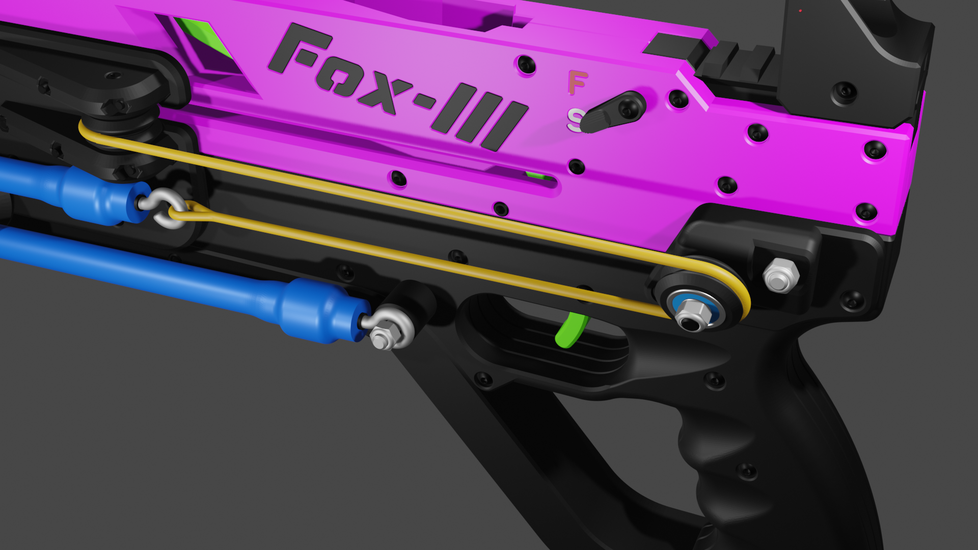 Repeating Crossbow/Sling Shot Pistol by 3DS3 | Download free STL model ...