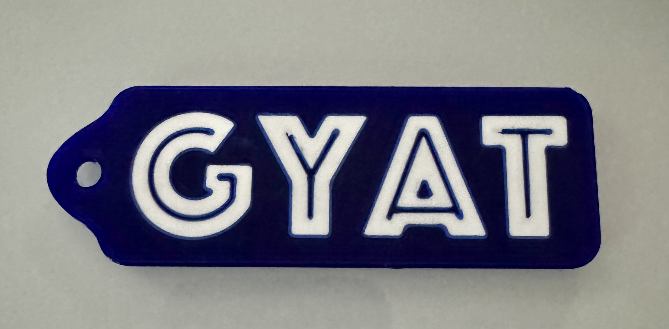 GYAT Keychain by PosterBored | Download free STL model | Printables.com