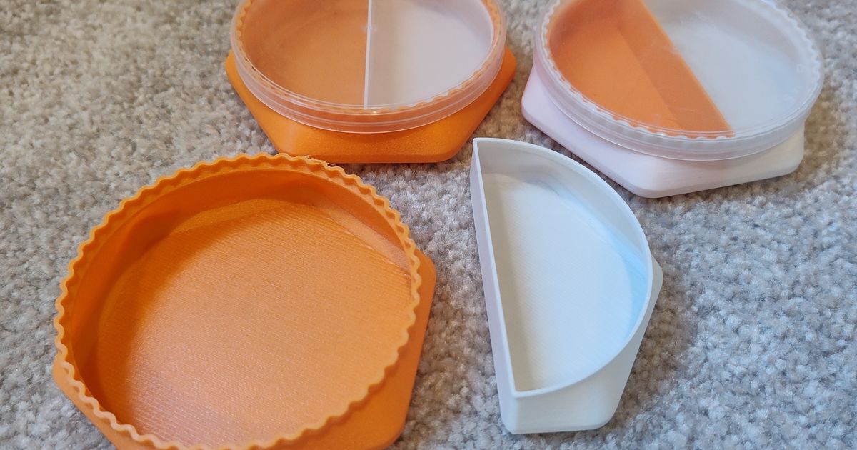 Hex Bin for parts storage with clear lid by Jarrett V | Download free ...