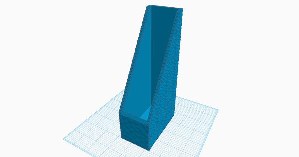 Textured Remote Holder by Innovate3D | Download free STL model ...